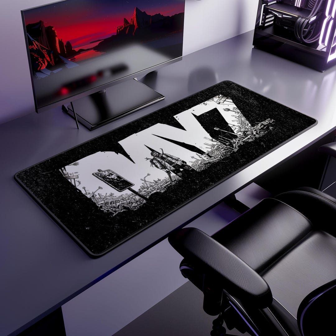 Distressed Dayz Desk Mat | Zombie Survival Game Mouse Pad, 3 Sizes - Etsy