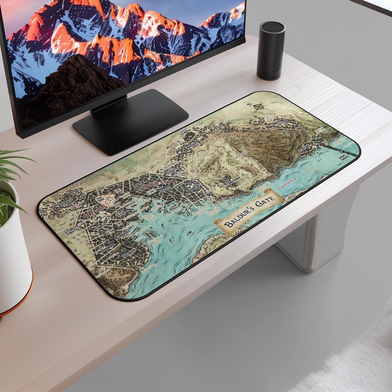 Baldur Gate 3 Mouse Pad - Etsy