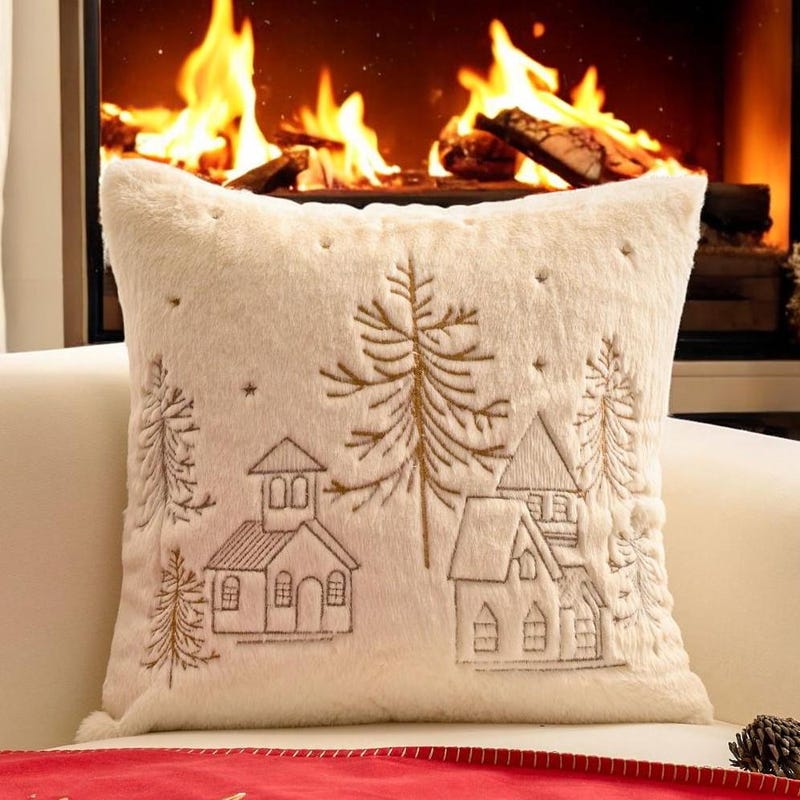 Winter Pillow - Etsy