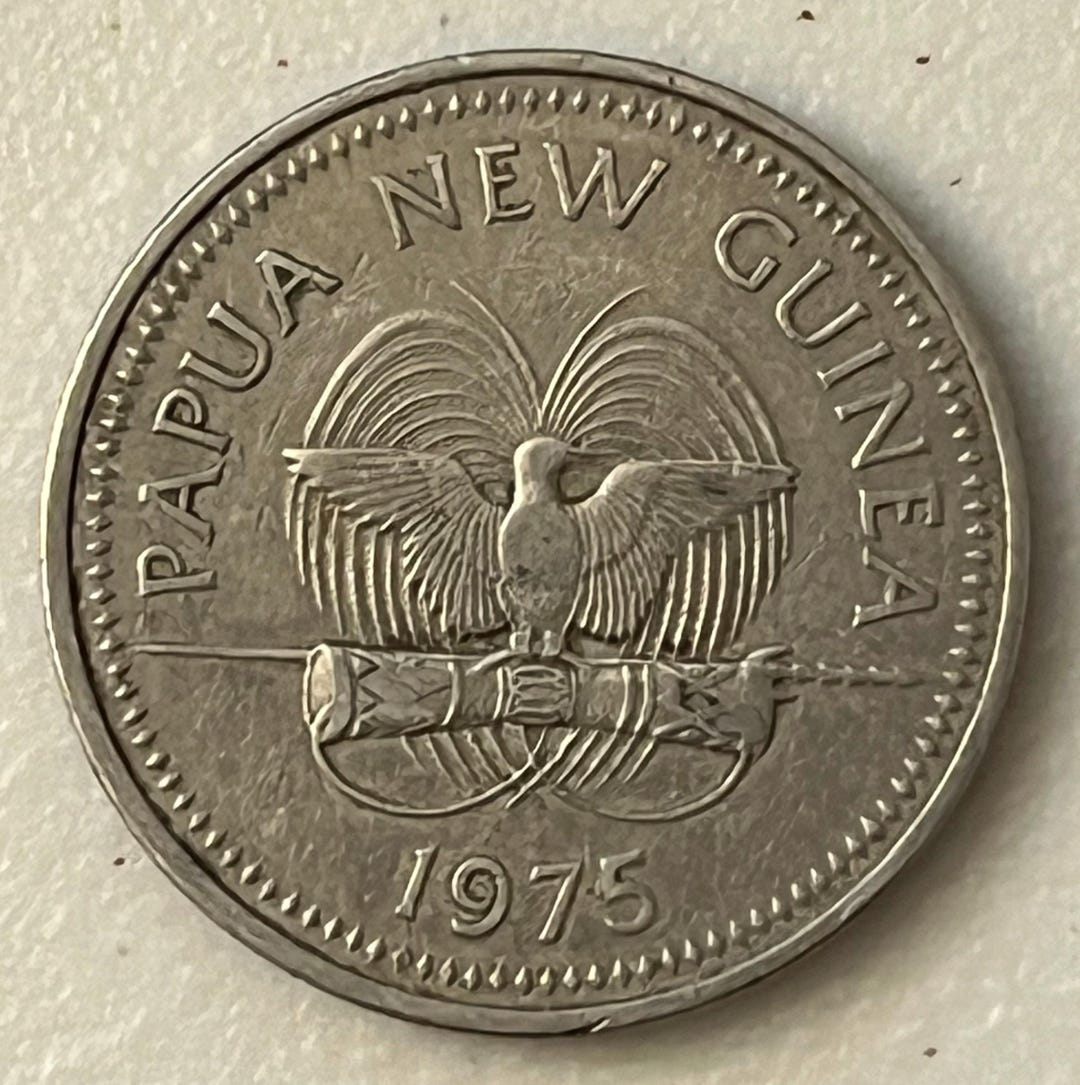 1975-1999 Papua New Guinea 20 Toea Coin - *coin Date Will Vary Between ...