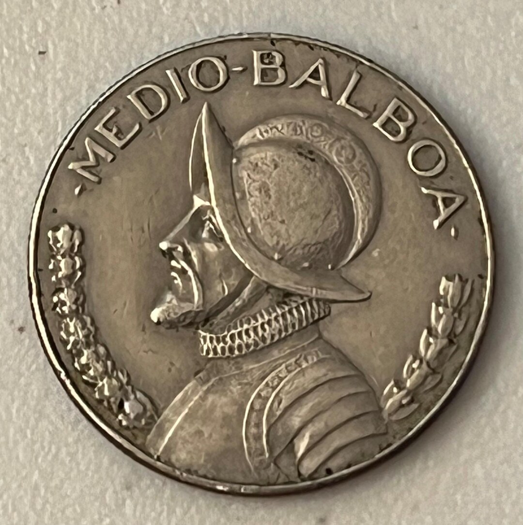 1979 República De Panama Medio Balboa Coin - Etsy