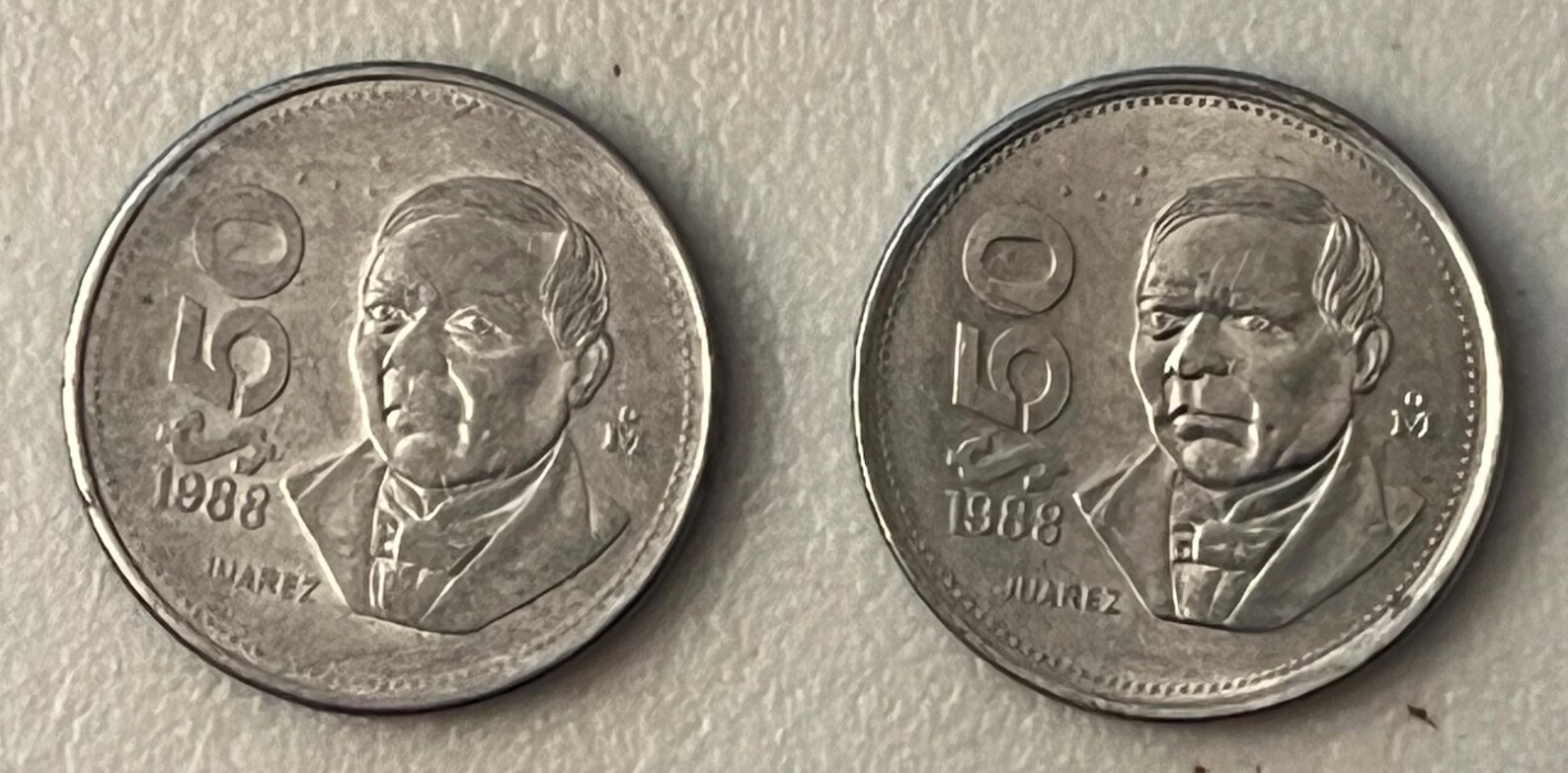 1988 Mexican 50 Pesos Coin - Etsy