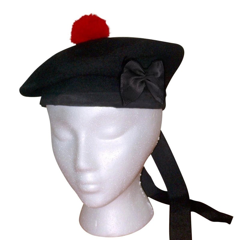 Black Balmoral Bonnets - Etsy