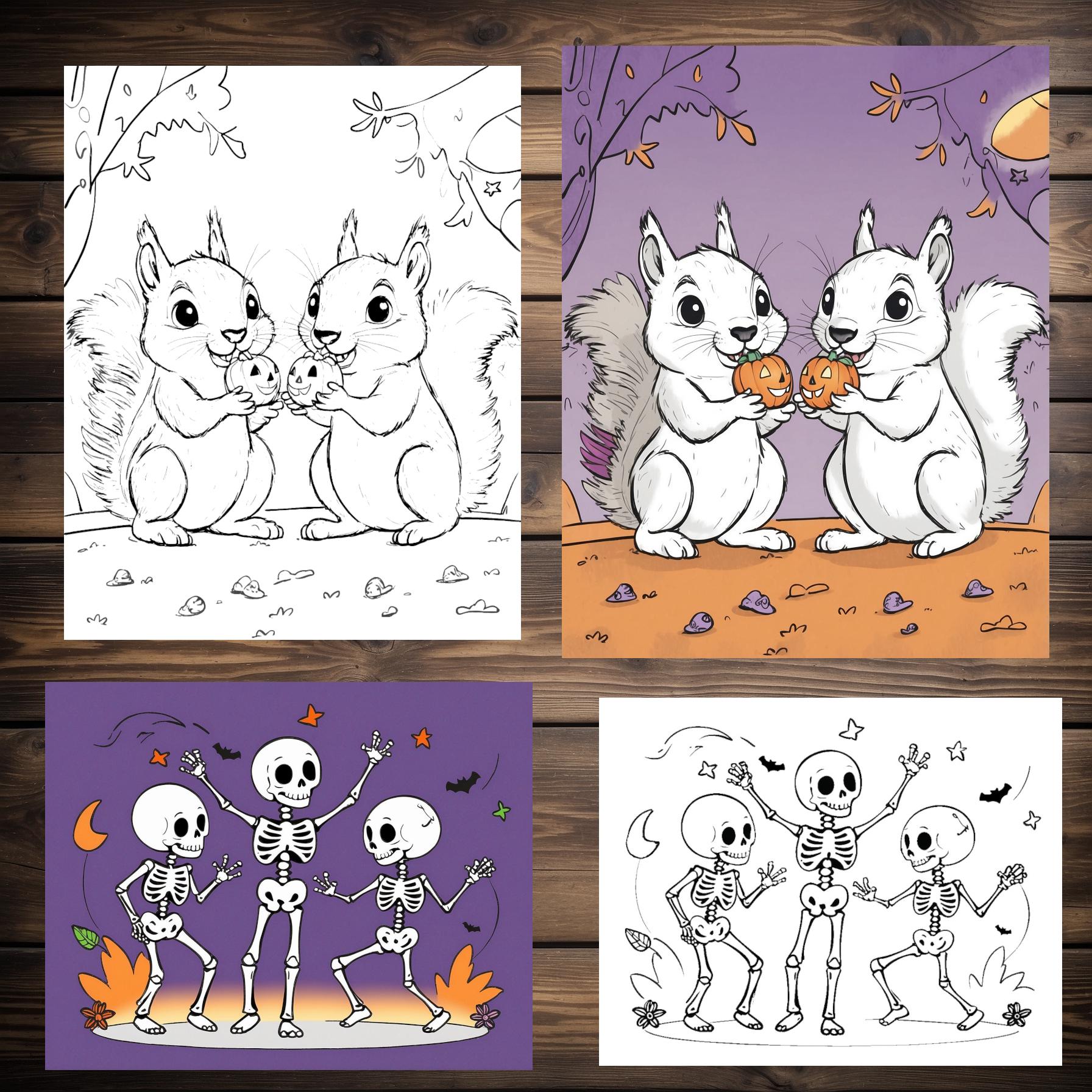 Dive Into a World of Fun With Our Printable Halloween Coloring Pages ...