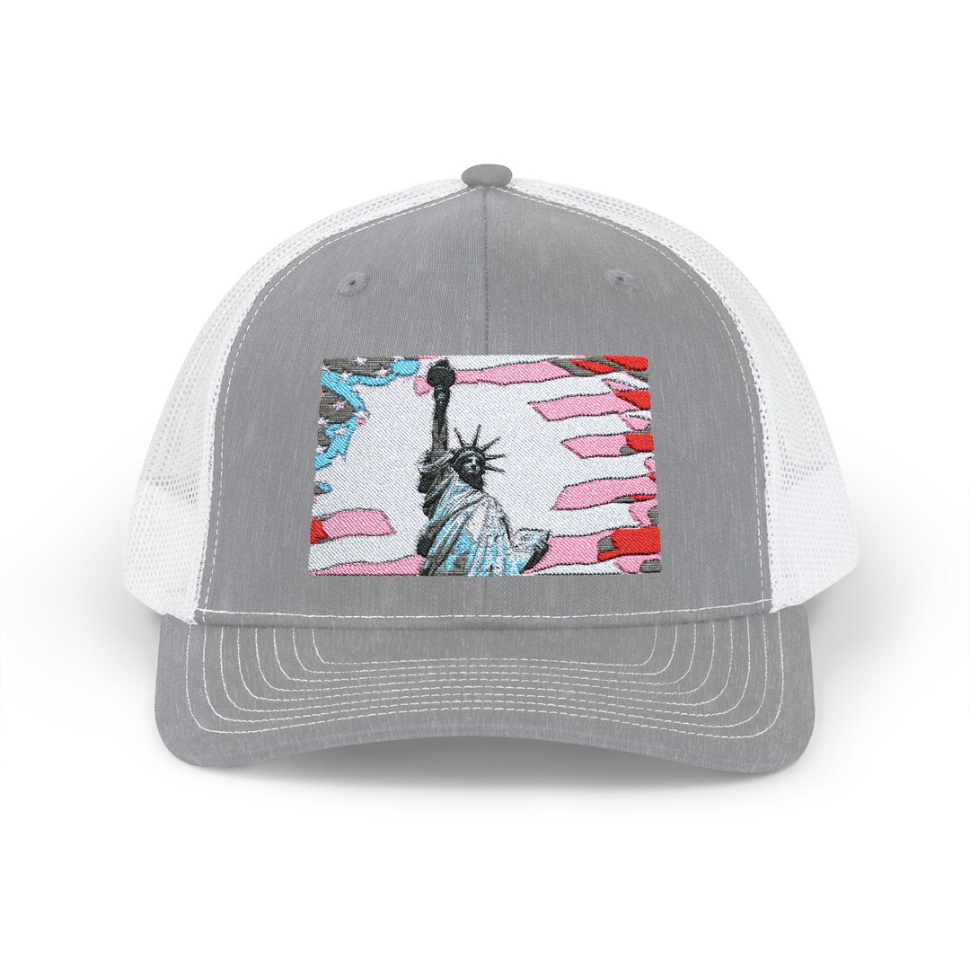 Snapback Trucker Cap Statue of Liberty Snapback Cap, New York Trucker ...
