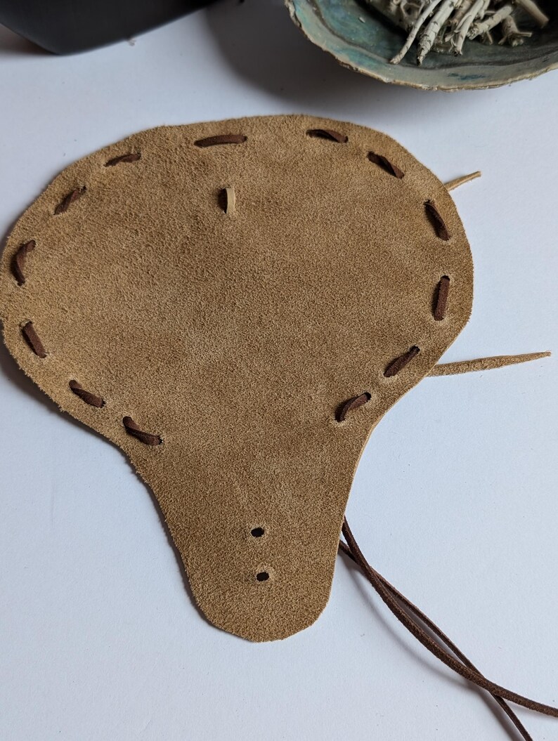 Genuine Leather Indigenous Body Pouch. - Etsy