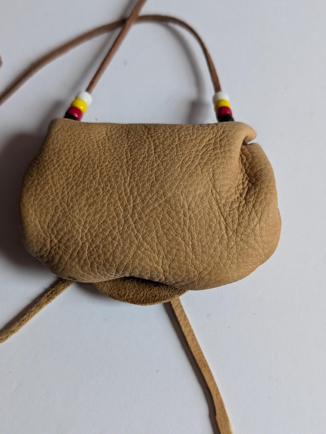 Genuine Leather Indigenous Body Pouch. - Etsy