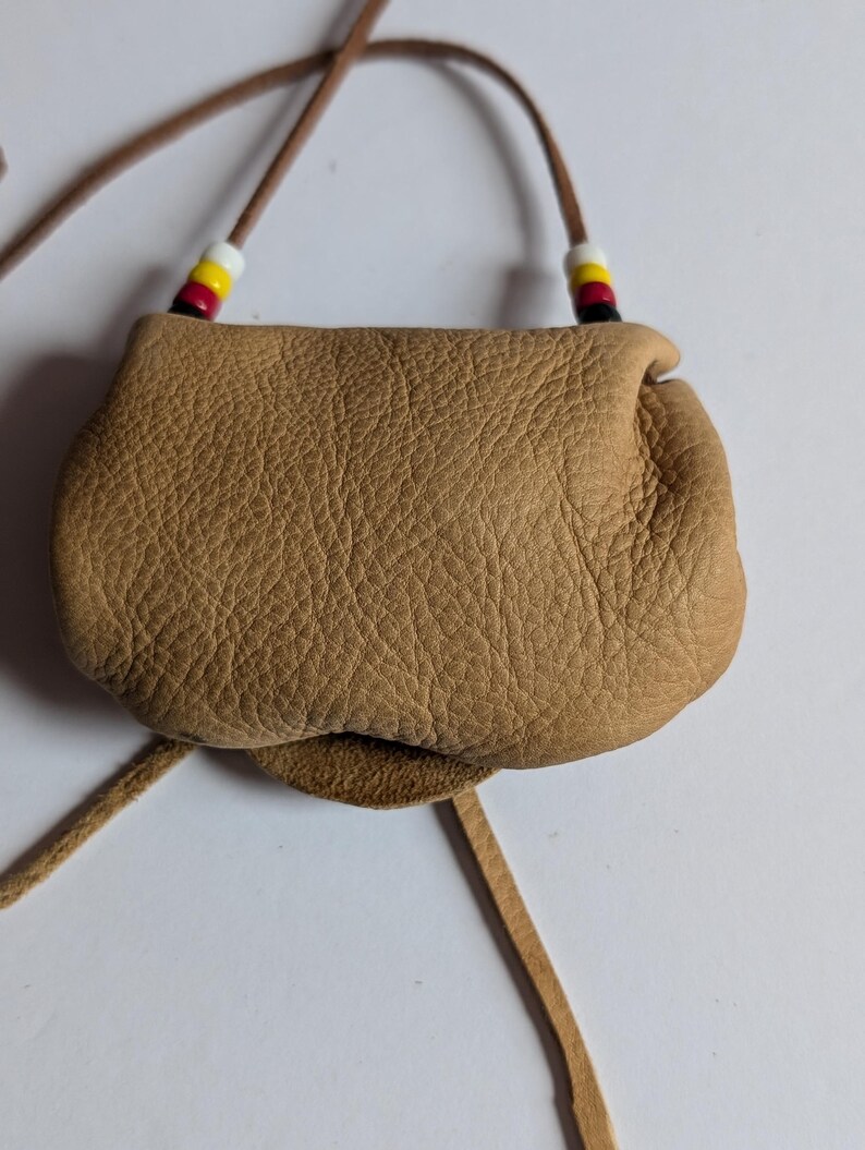 Genuine Leather Indigenous Body Pouch. - Etsy