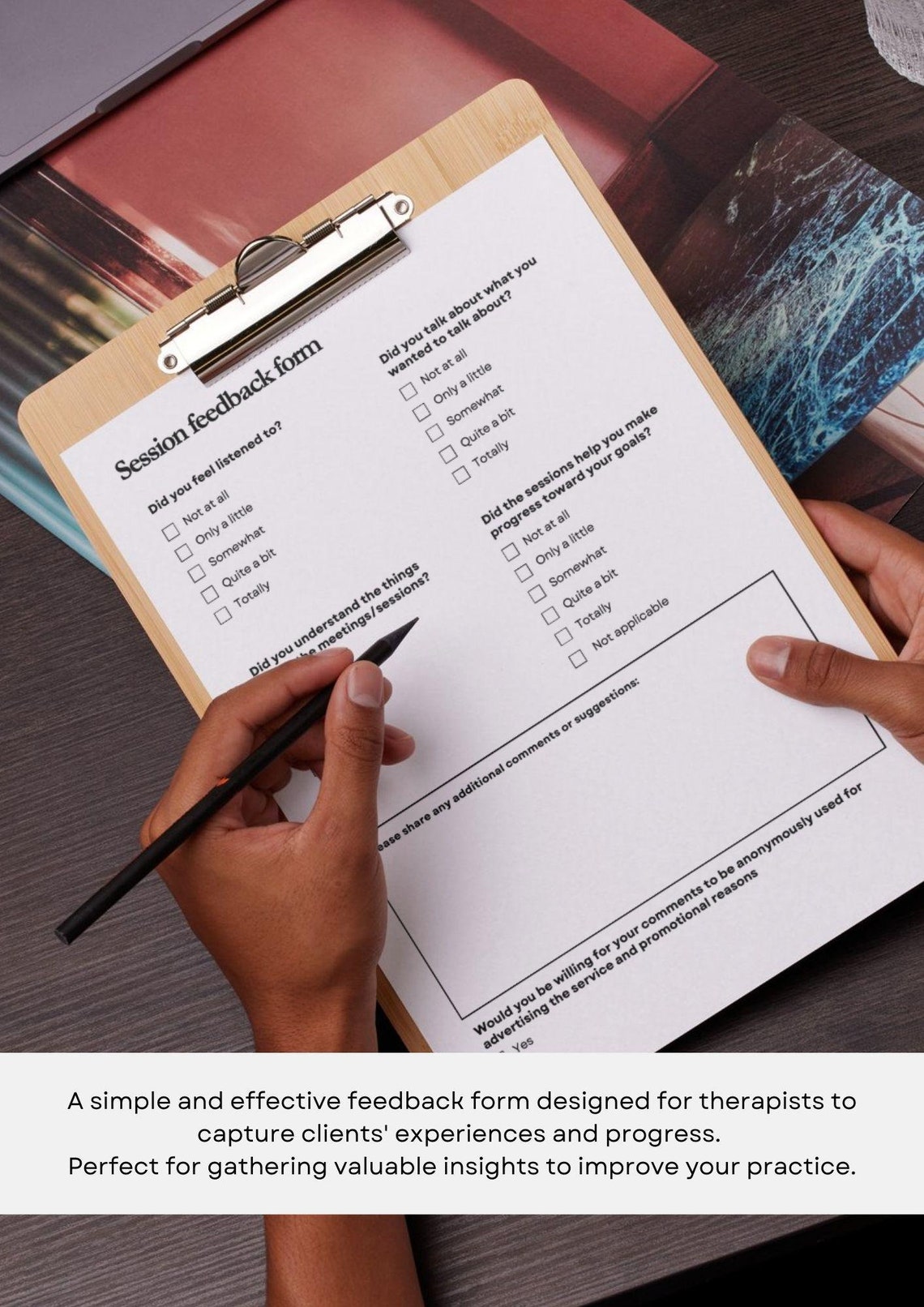 Session Feedback Form | Session Evaluation, Psychology, Therapy ...