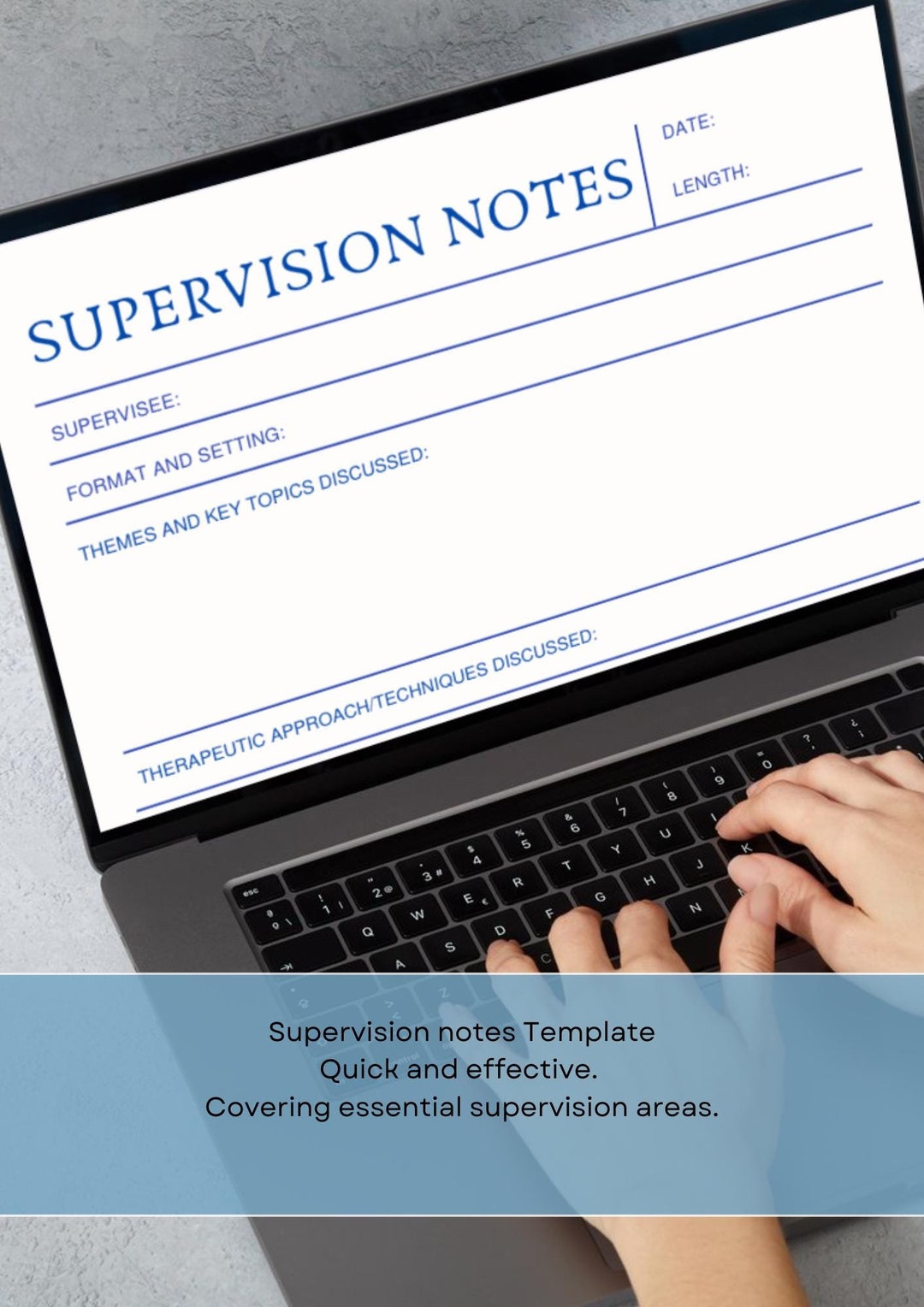 Supervisor's Supervision Notes: A Comprehensive Record for Clinical ...