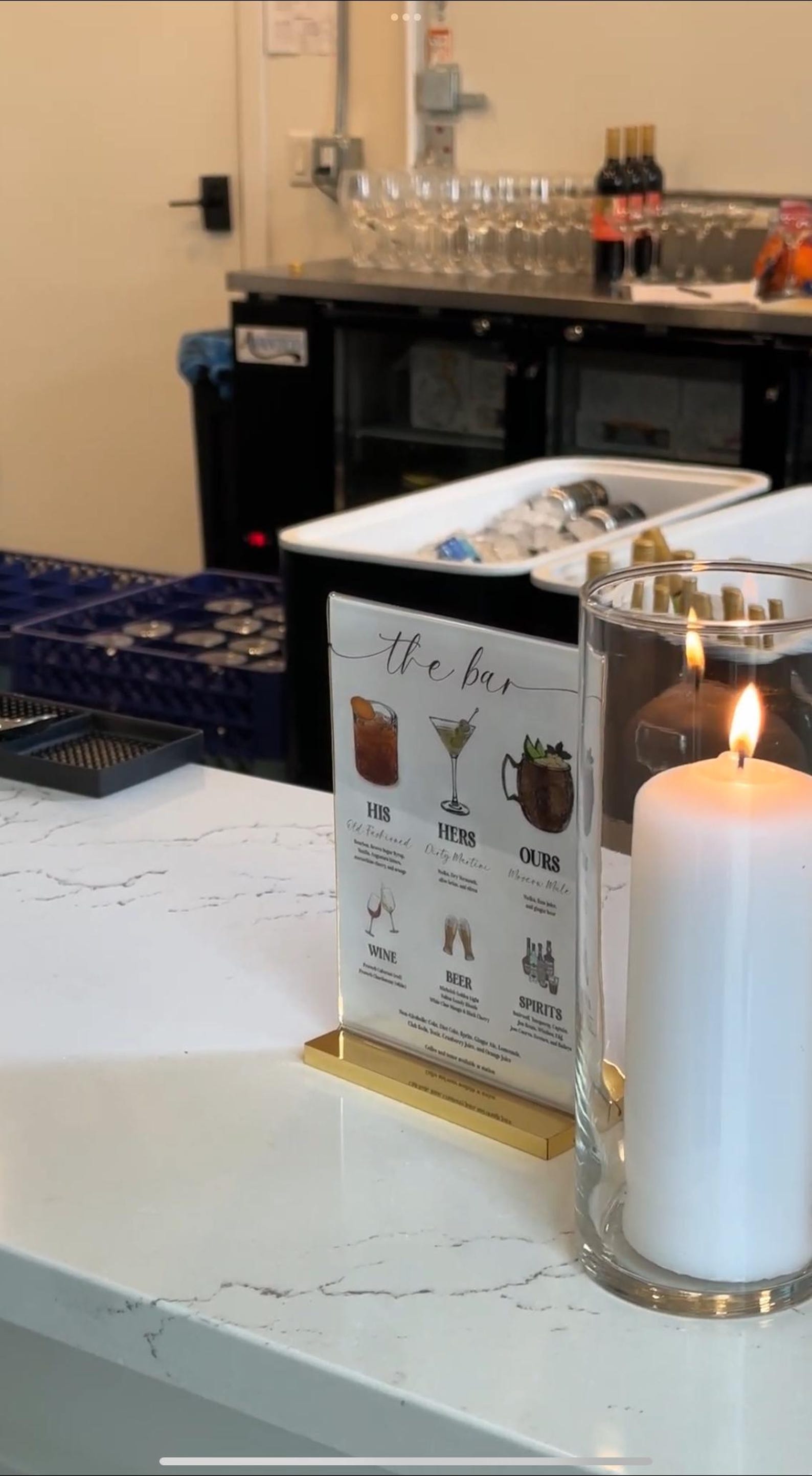 Bar Menu Template, Modern Custom Drink Menu, Minimalist Printable Bar ...