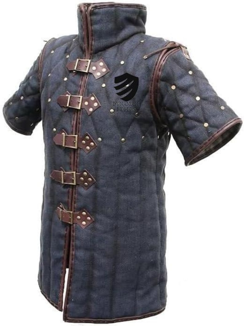 Medieval Padded Cotton Gambeson: Aketon Armor Chainmail Protector - Etsy