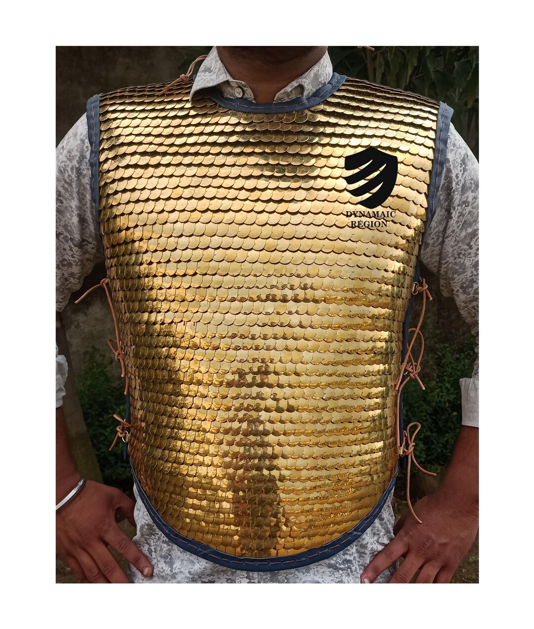 Brass Scale Armor Lorica Squamata: Roman LARP Reenactment Armor - Etsy