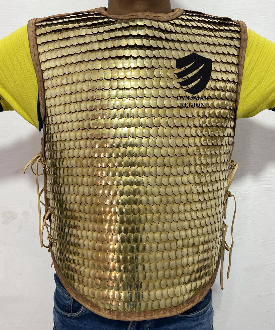 Brass Scale Armor Lorica Squamata 15 X 25 MM (scale Armor) | Made by ...