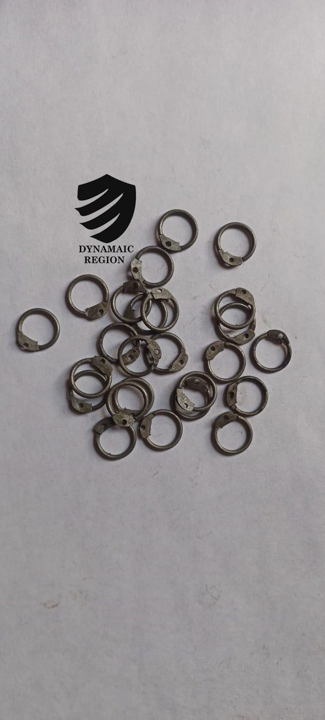 Mild Steel Chainmail Rings: Round Riveted Loose Rings (6-10 Mm) - Etsy