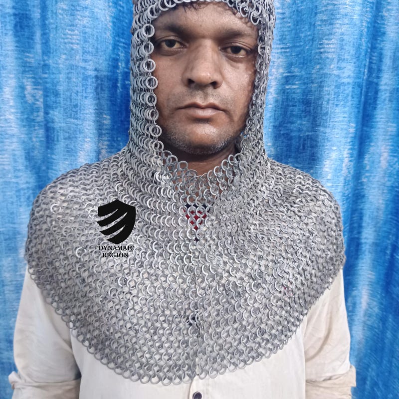 Chainmail Hood - Etsy