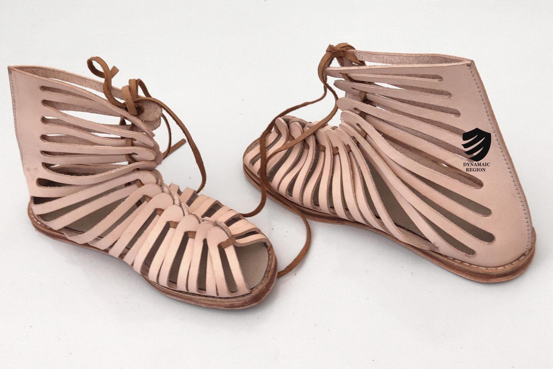 Handmade Leather Roman Caligae Sandals - Vindolanda Boots - Etsy