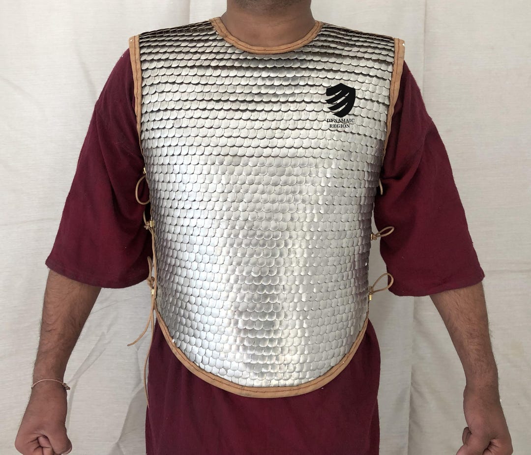 Roman Aluminum Scale 15 X 25 MM Lorica Squamata (scale Armor) | Roman ...