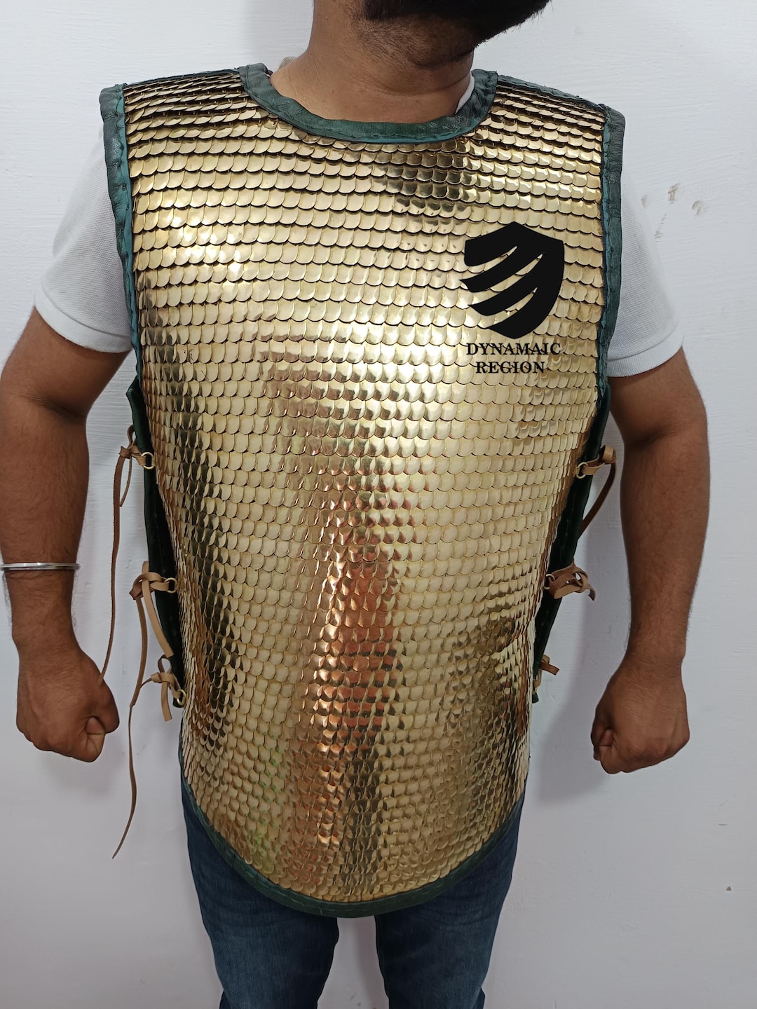 Brass Scale Lorica Squamata (scale Armor) | Scale Size - 15 X 15 Mm ...