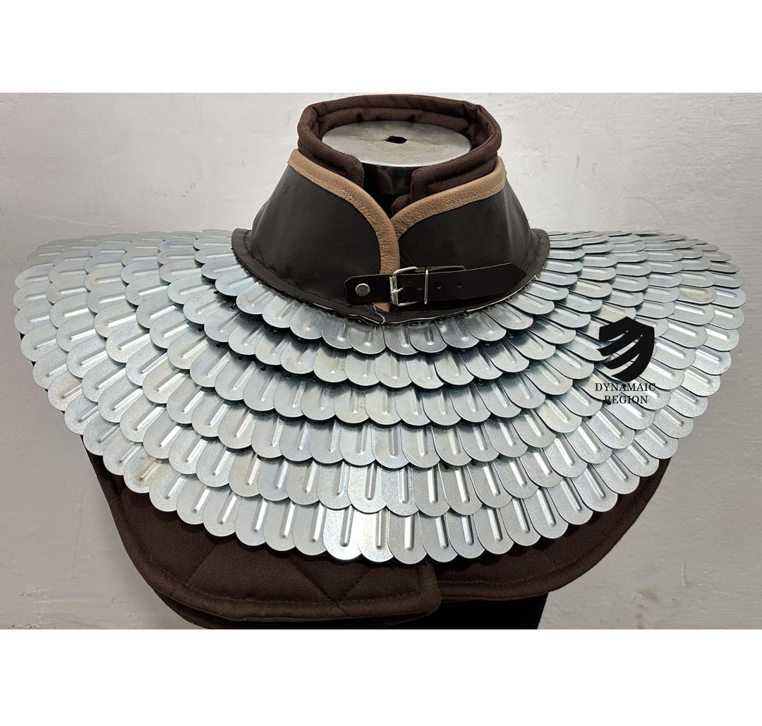 Scale Armor Gorget ,scale Lorica Squamata, Medieval Armor Cosplay ( 36 ...