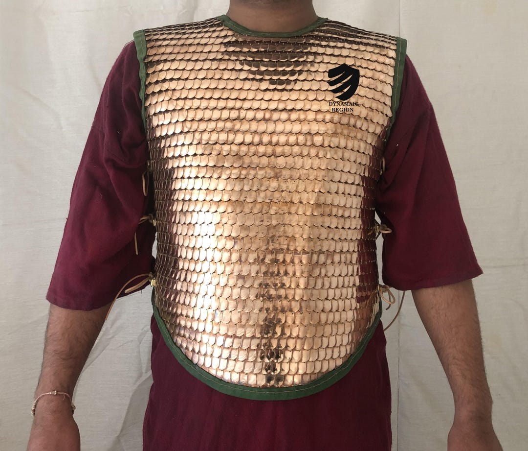 Roman Bronze Scale Armor Lorica Squamata Made by Bronze With Green ...