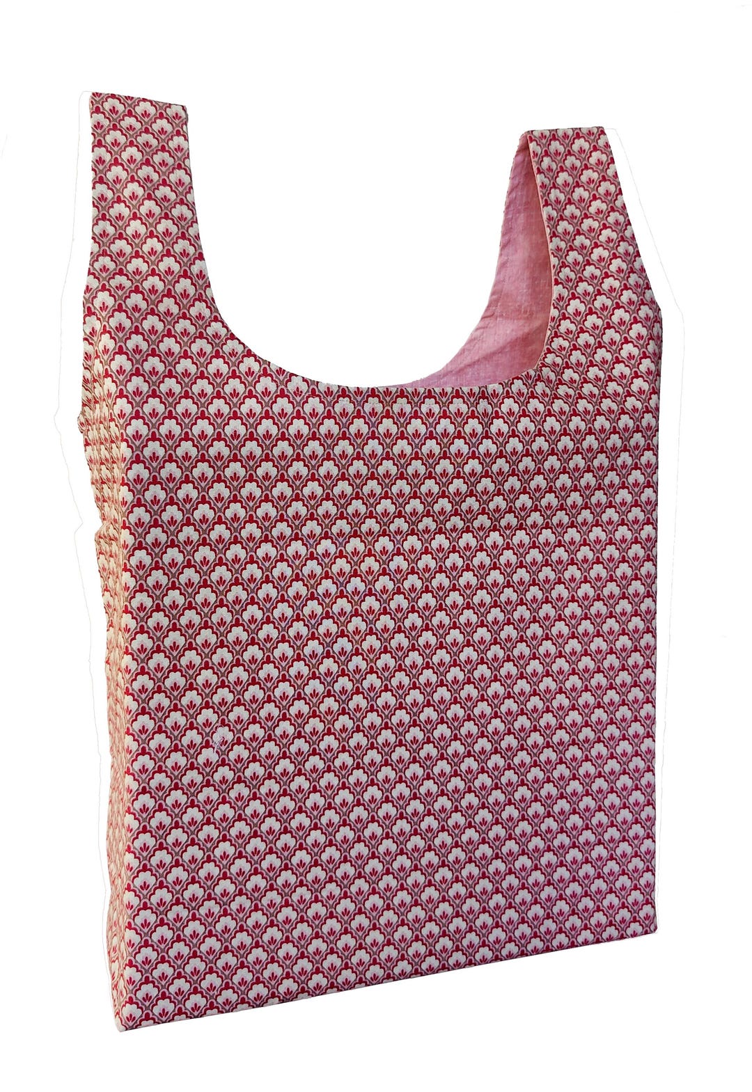 Large Reusable Tote Bag, Handmade, Eco-friendly Design, Folds Compactly ...
