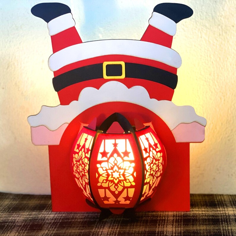 Lantern Christmas Lamp Cut File Svg, Christmas Video Game Lantern ...