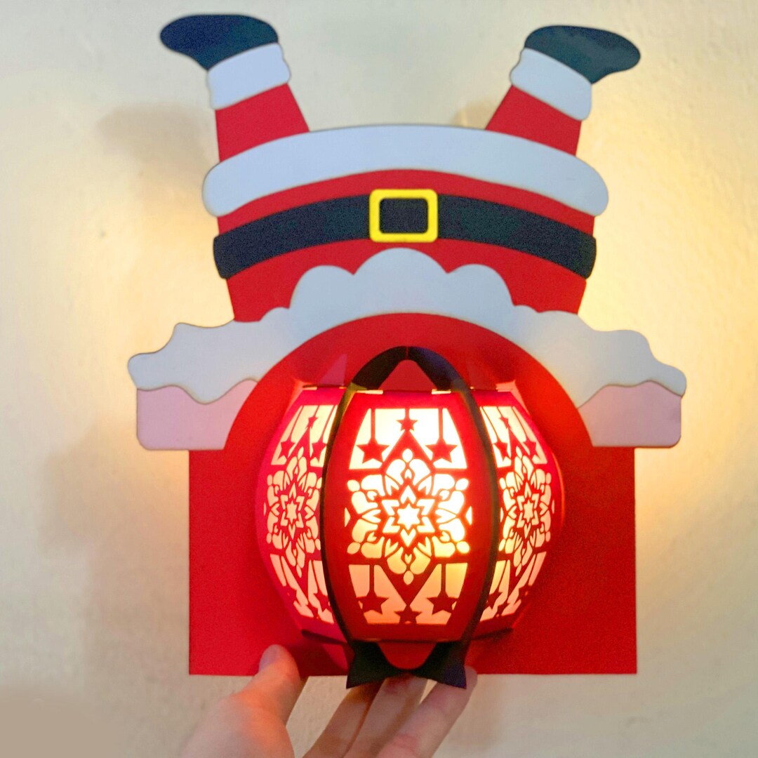 Lantern Christmas Lamp Cut File Svg, Christmas Video Game Lantern ...