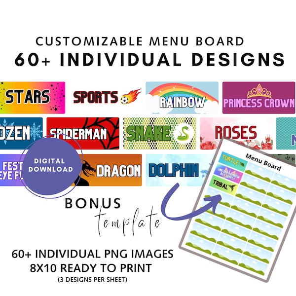 Face Painting Menu - Etsy