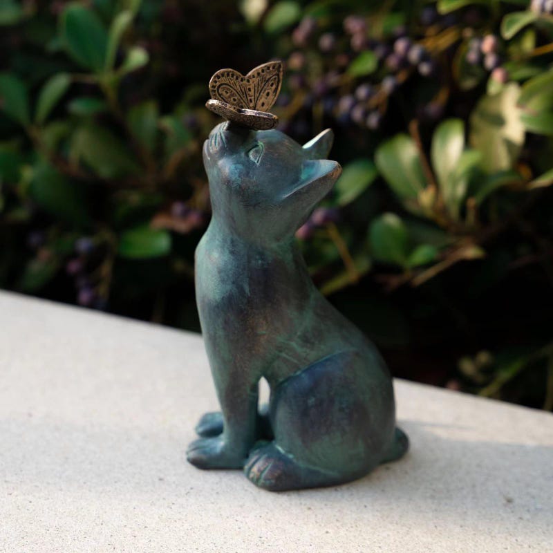 Cat Garden Decor - Etsy