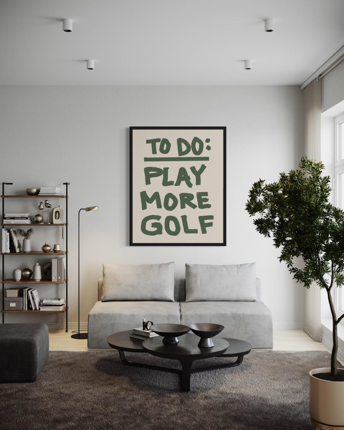 Retro Golf Print, Printable Cute Golf Wall Art, Golf Aesthetic Print ...