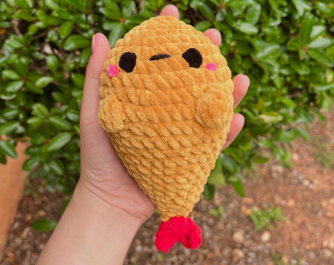 Crochet Tempura, Crochet Shrimp, Crochet Food, Kawaii Tempura Shrimp ...