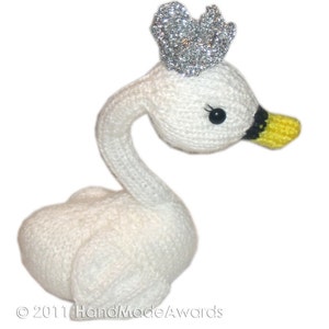 Princess Swan PDF Email Knit Pattern - Etsy