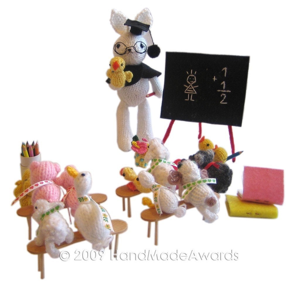 THE SCHOOL Pdf Email Knit PATTERN | Etsy