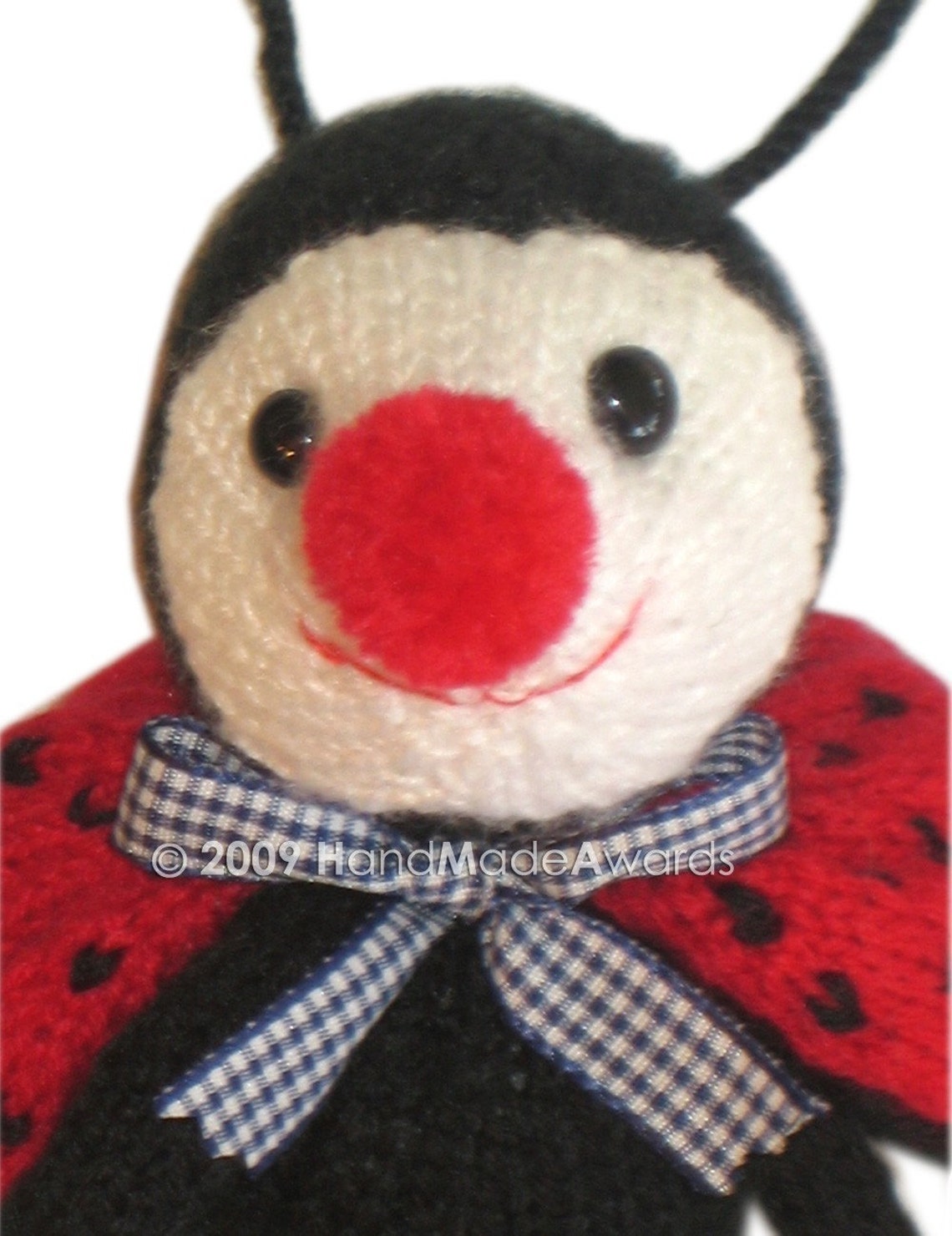 Sweetest LADYBUG PDF Email Knit PATTERN - Etsy
