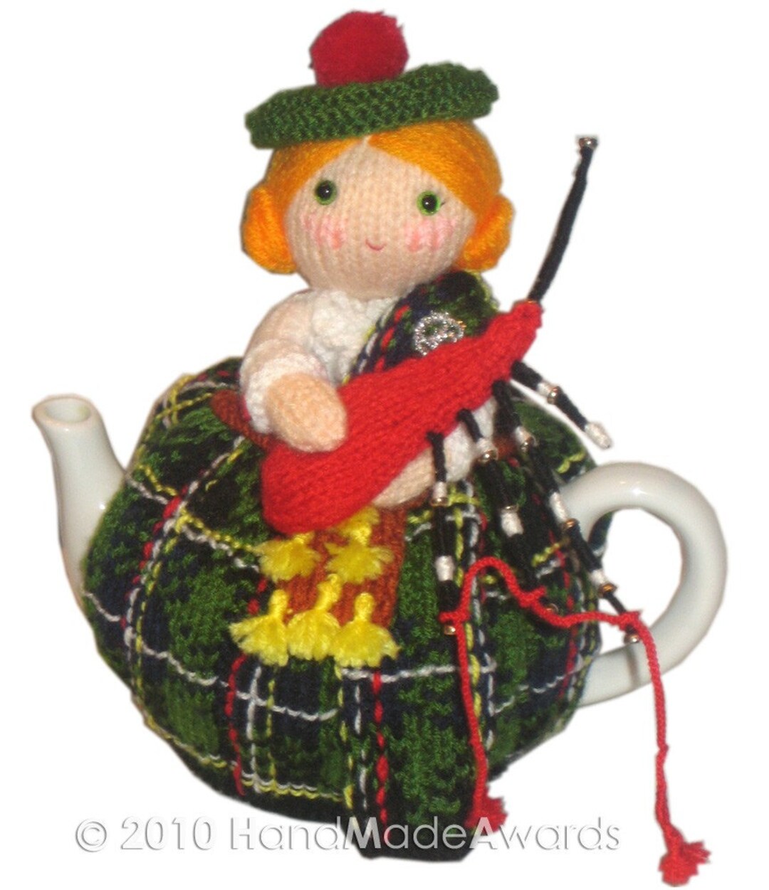 The Girl From Scotland Tea Cosy PDF Email Knit PATTERN - Etsy