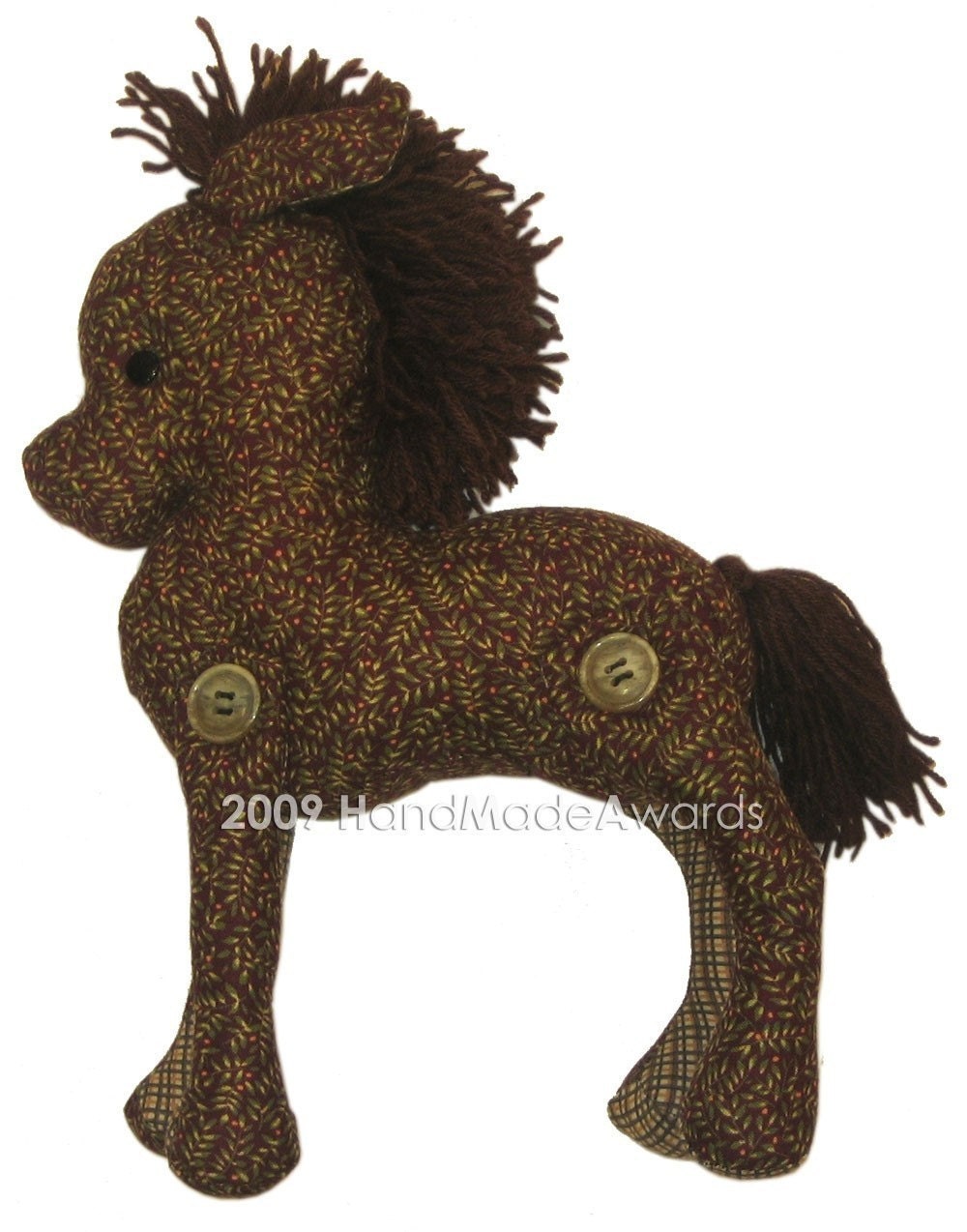 Lovely Fabric HORSE Classic Vintage Style PDF Email PATTERN | Etsy