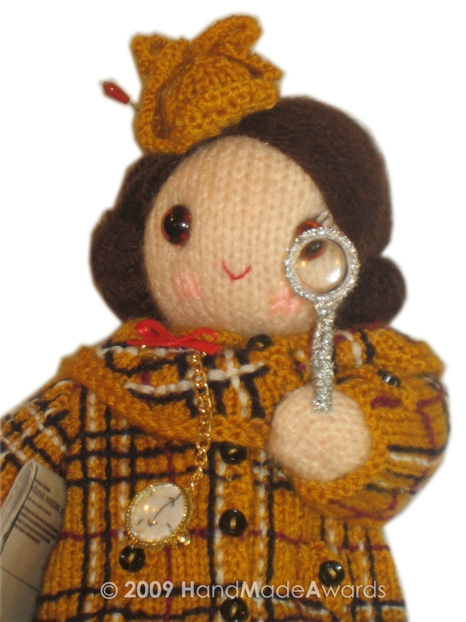 Adorable SHERLOCK Holmes Girly Doll PDF Email Knit PATTERN - Etsy
