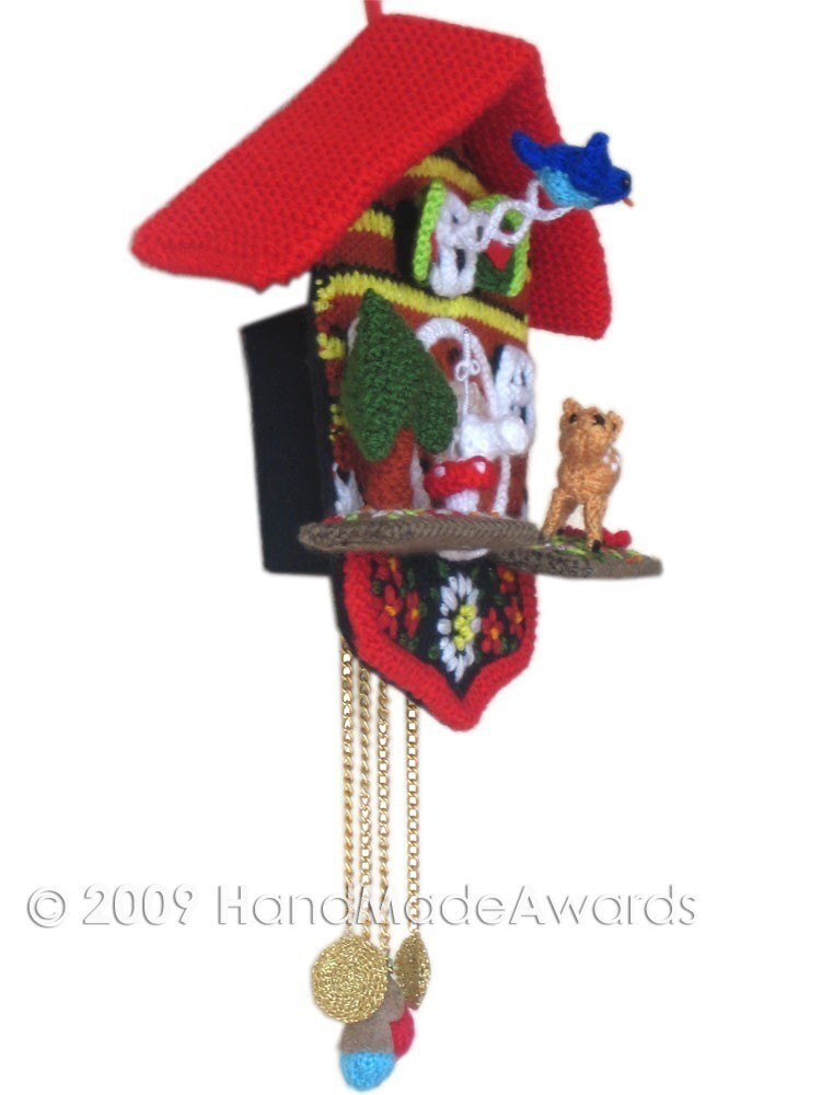 The CUCKOO CLOCK knit PATTERN — handmadeawards