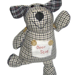 Door Stop Puppy Dog PDF Email Fabric PATTERN - Etsy