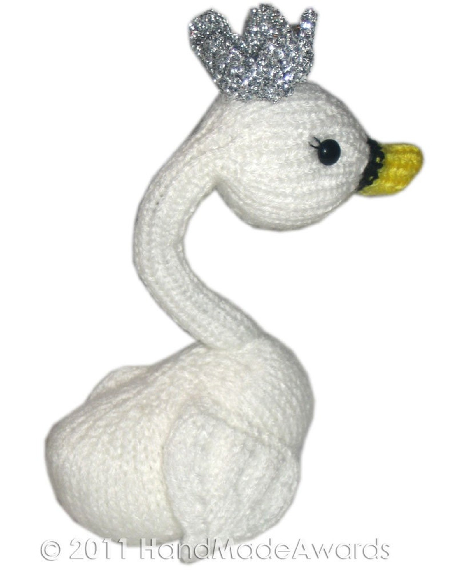 Princess Swan PDF Email Knit Pattern | Etsy