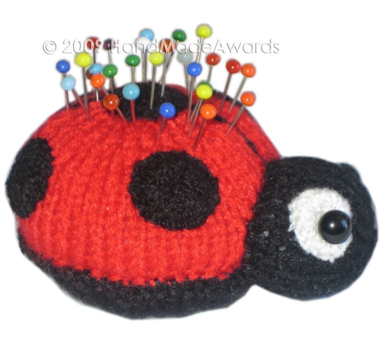 LADYBUG PINCUSHION Pdf Email Knit PATTERN - Etsy