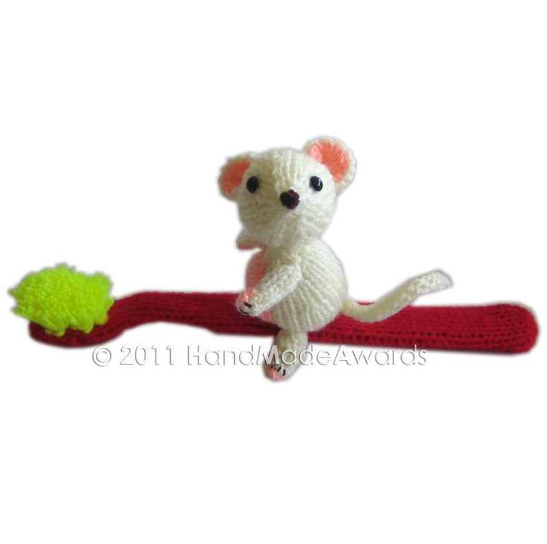 My Toothbrush and the Three Little Mice PDF Email Knit PATTERN - Etsy