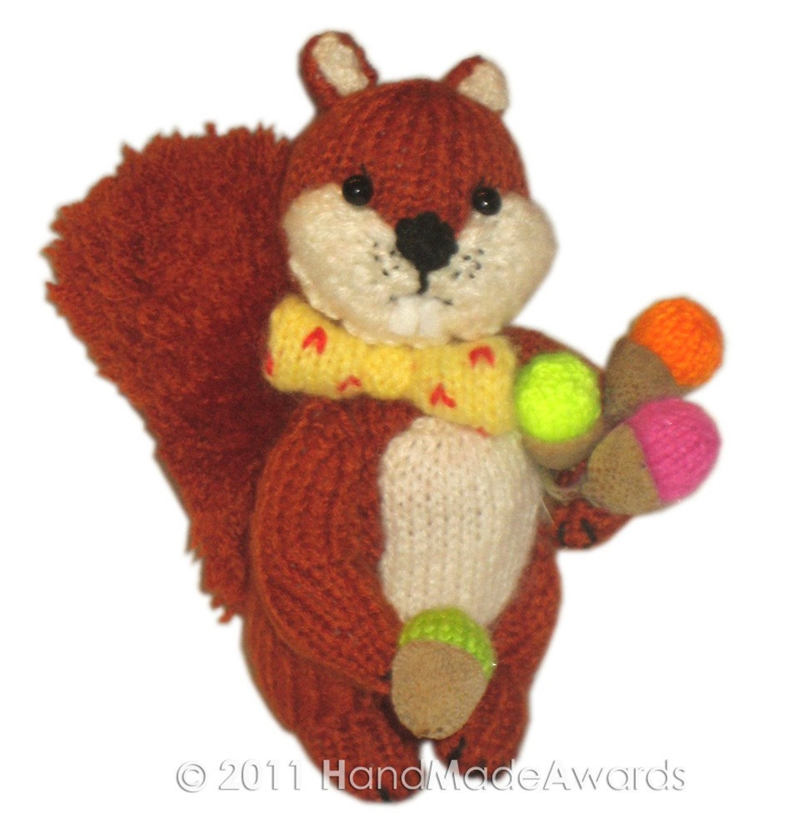 The Little Squirrel PDF Email Knit Pattern - Etsy