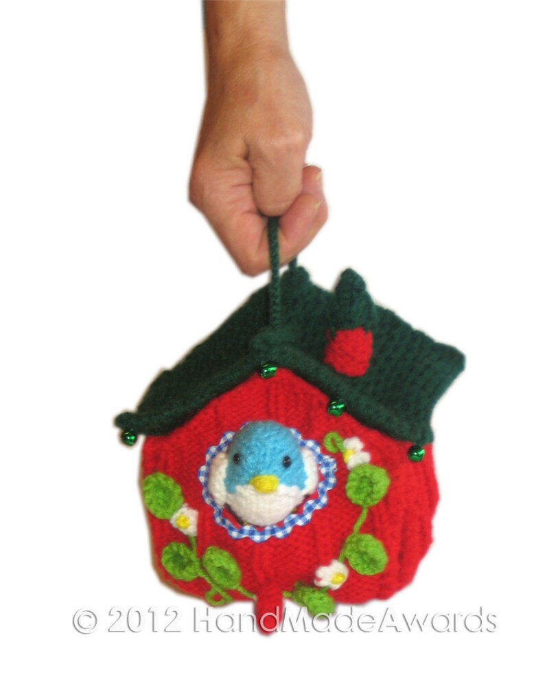 Birds Home Pdf Email Knit PATTERN | Etsy