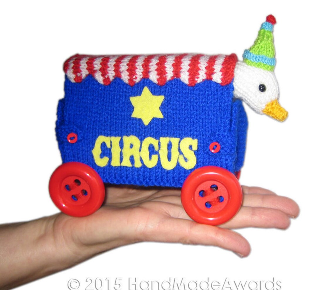 Animal CIRCUS Pdf Email Knit PATTERN - Etsy