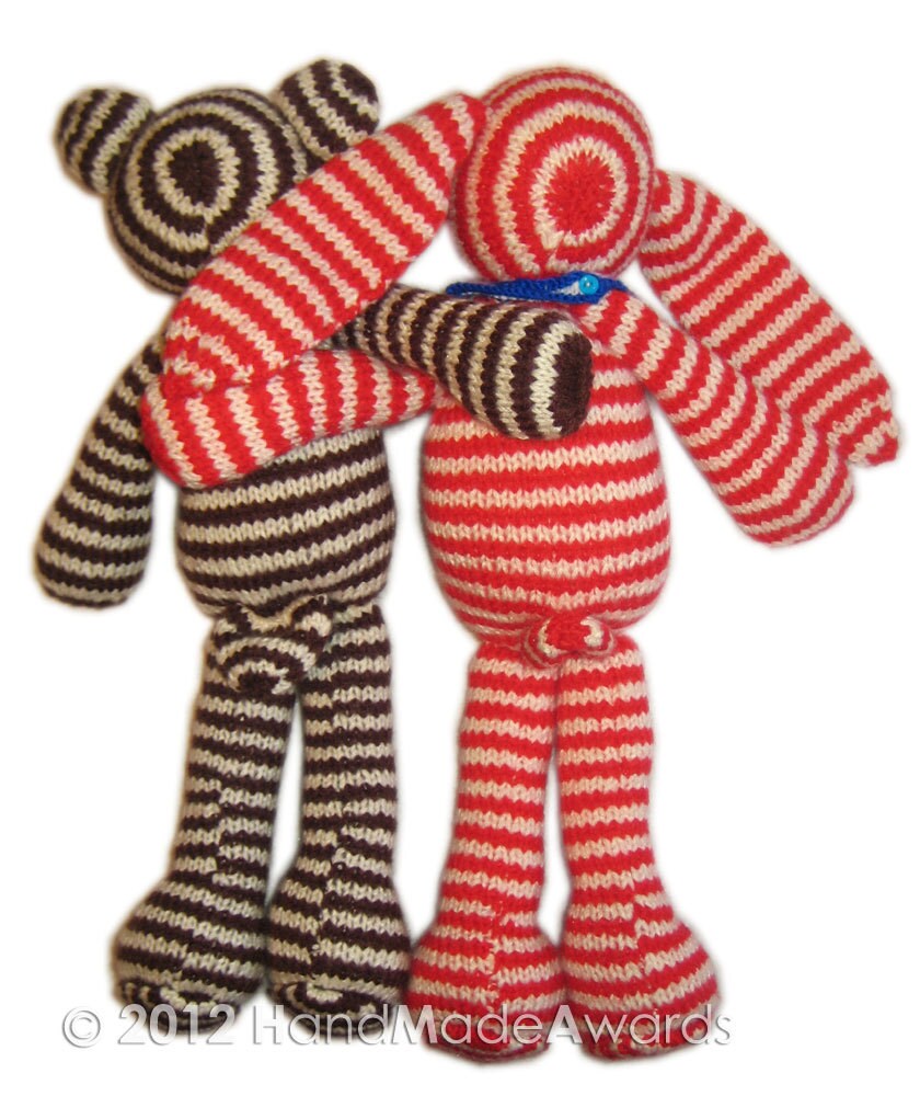 Bubu Bear the striped Teddy PDF Email CROCHET PATTERN | Etsy