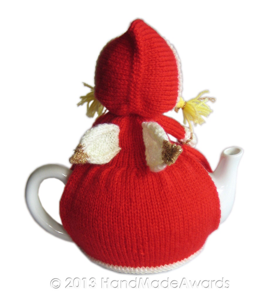 Angel of Christmas Tea Cosy Pdf Email Knit PATTERN - Etsy