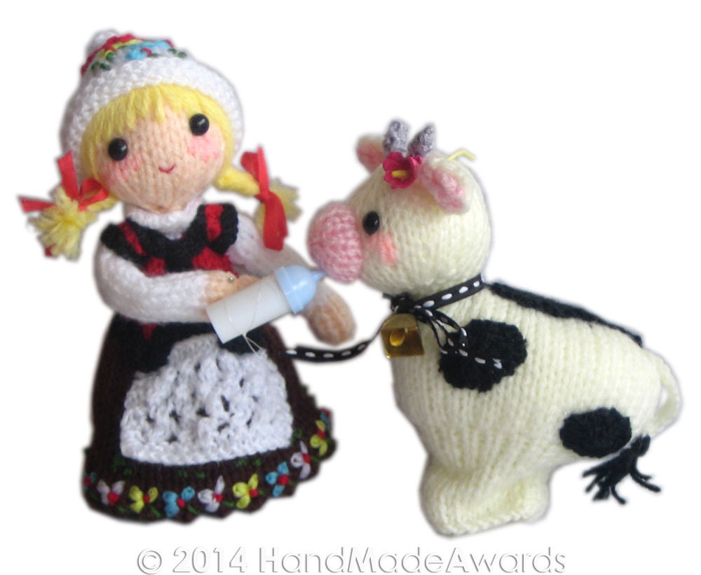 Families of the World TYROLEAN FAMILY Pdf Email Knit PATTERN | Etsy