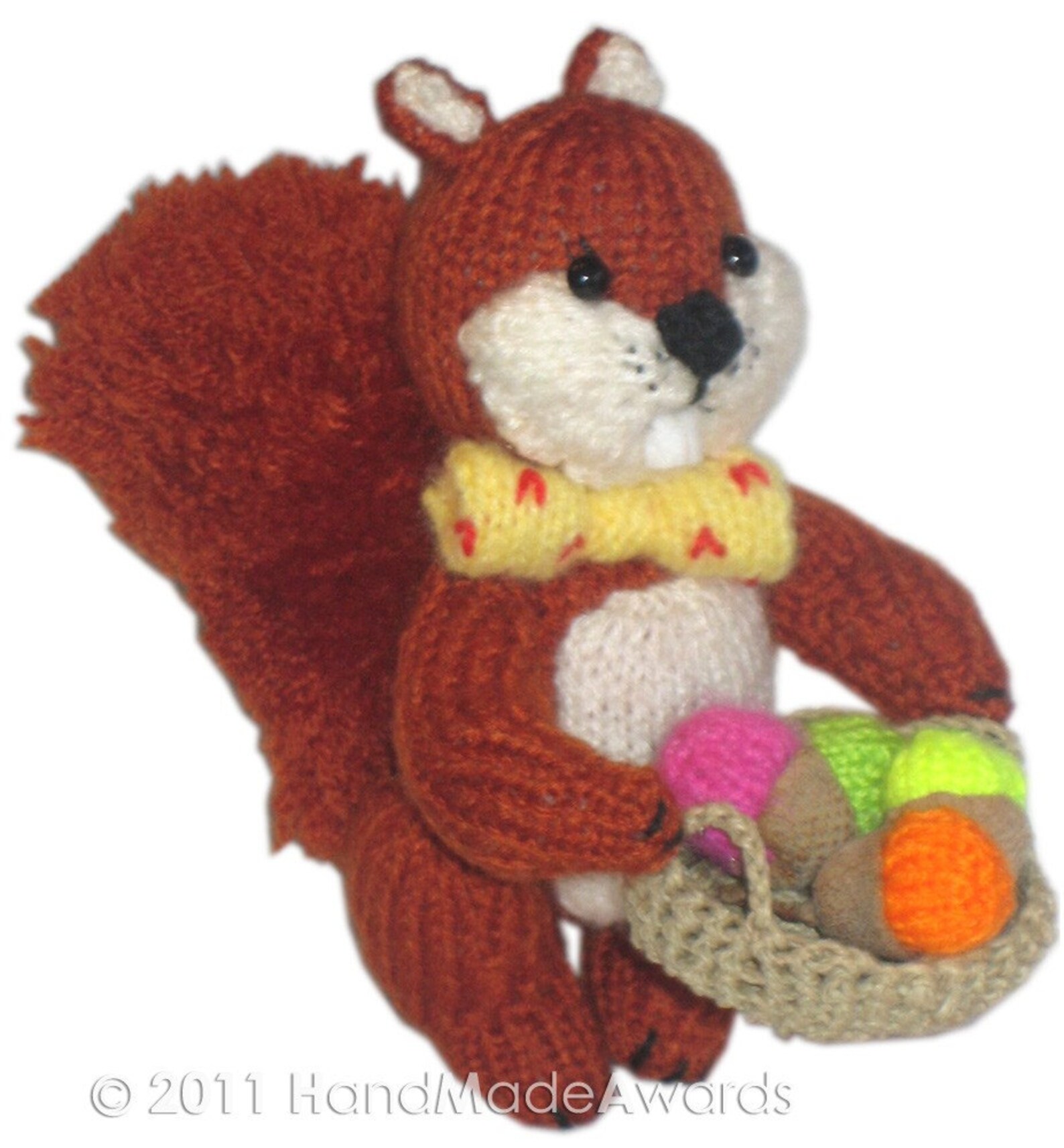 The Little Squirrel PDF Email Knit Pattern - Etsy